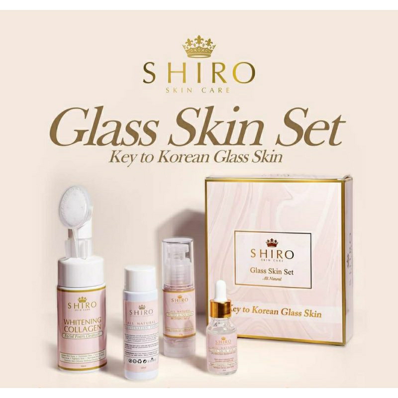 SHIRO Glass Skin Set | Shopee Philippines