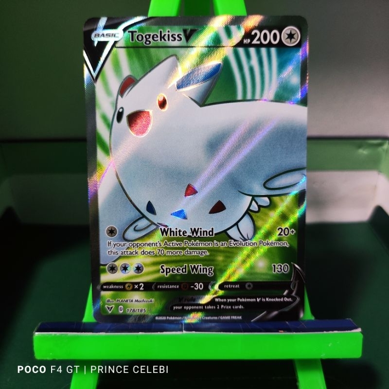 Pokemon TCG - Togekiss V Full Art | Shopee Philippines