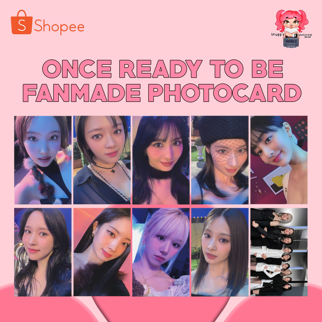 ONCE READY TO BE FANMADE PHOTOCARD | Shopee Philippines