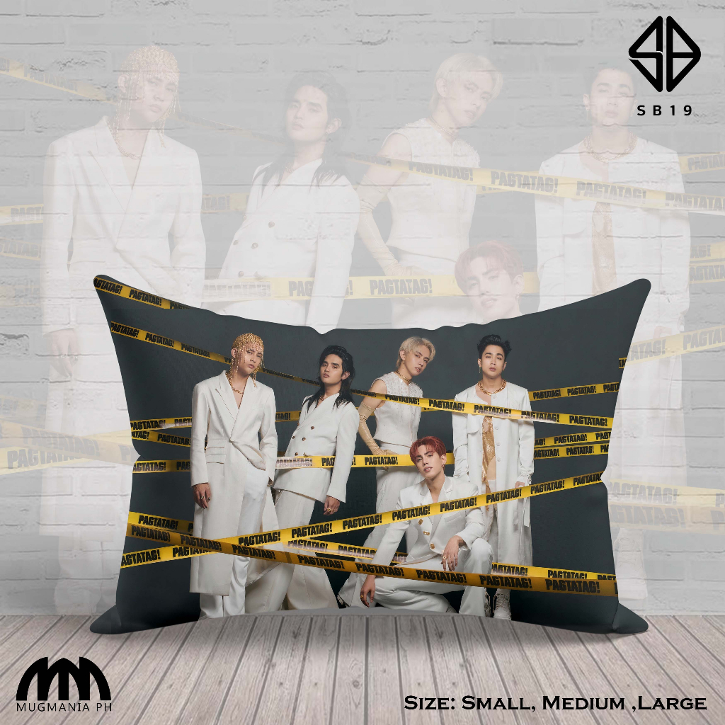 SB19 All Member Merch - Small, Medium, Large - Mugmania - SB19 Pillows ...