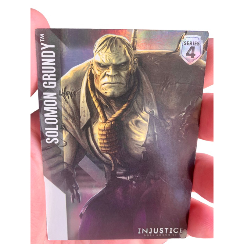 solomon grundy series 4 injustice gods among us timezone cards | Shopee ...