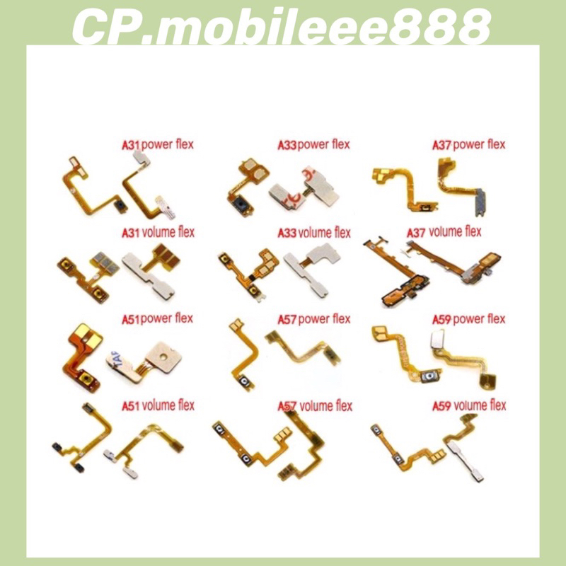 Power Flex Cable A83 A33 A37 A57 A39 A5S A52 F1S F7 F5 F3 Reno 2F ...