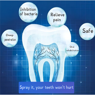 【3 Seconds Pain Relief】Toothache Spray Fast Pain Relief for adults ...