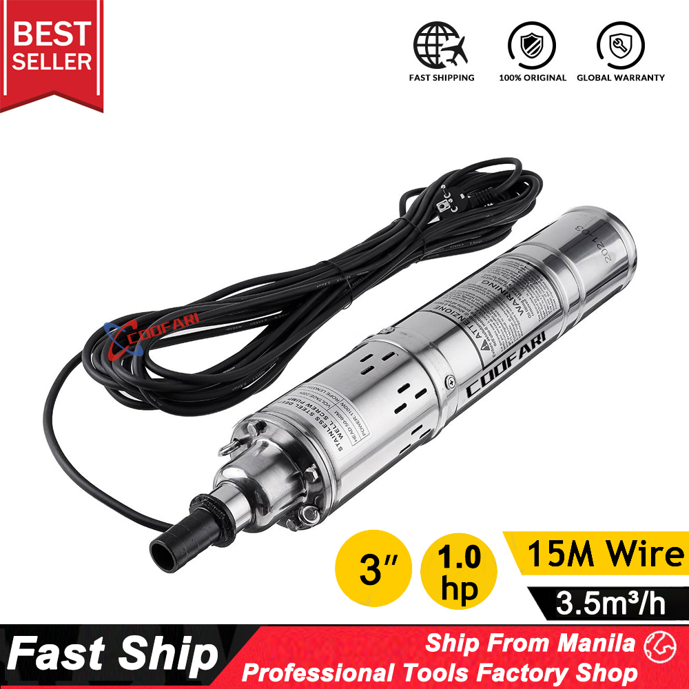 3inch Submersible Pump Screw Pump Water Pump Household 220V 60Hz Deep ...