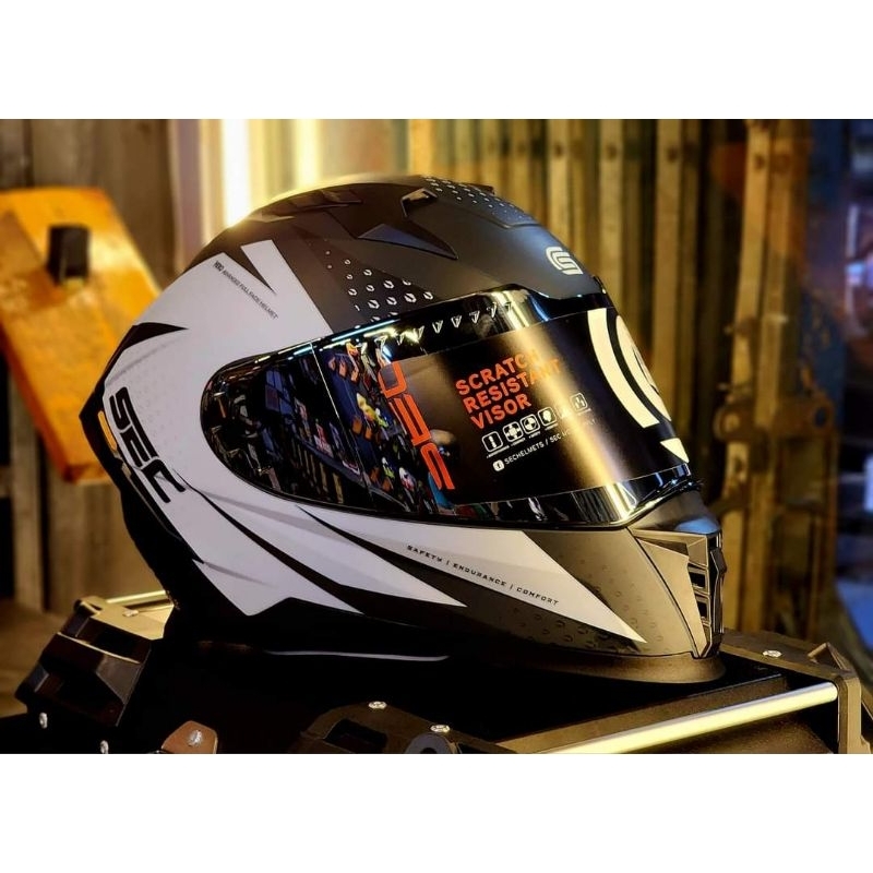 SEC HERO V2 HELMET NOISY COLOR EDITION DUAL VISOR free clear lens ...