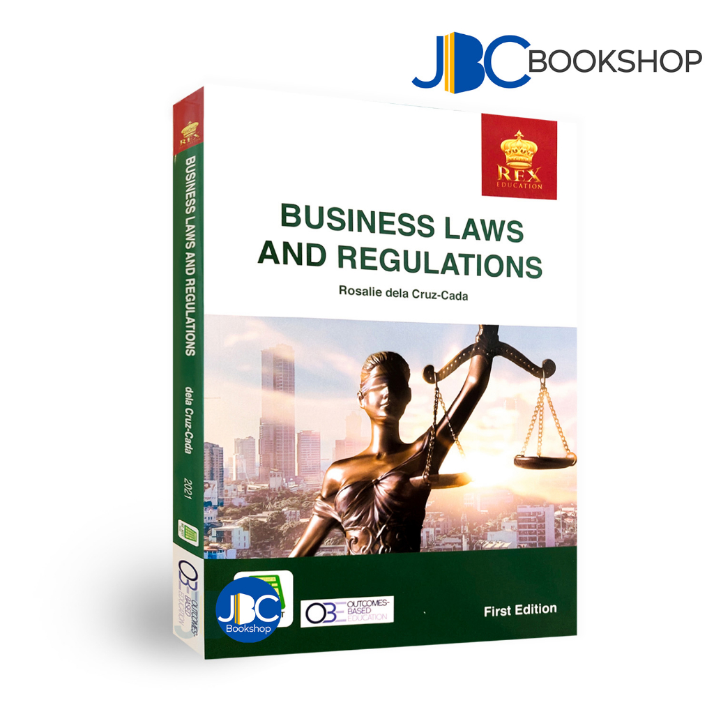 Business Laws and Regulations First Edition 2021 by Rosalie dela Cruz ...