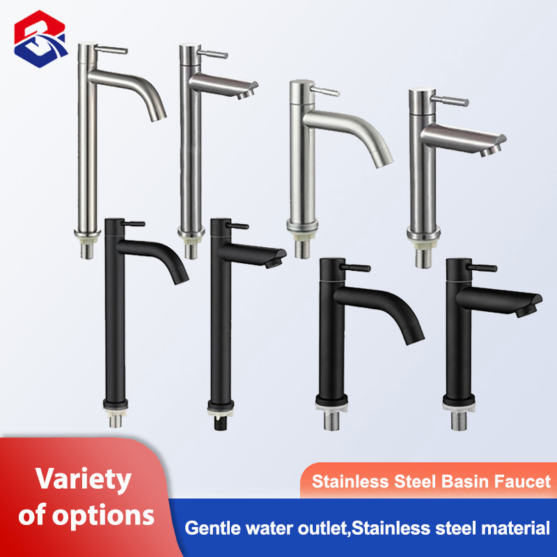 TQTQ SUS304 Lavatory Basin Faucet Bathroom Heavy Duty Faucet Lavatory ...