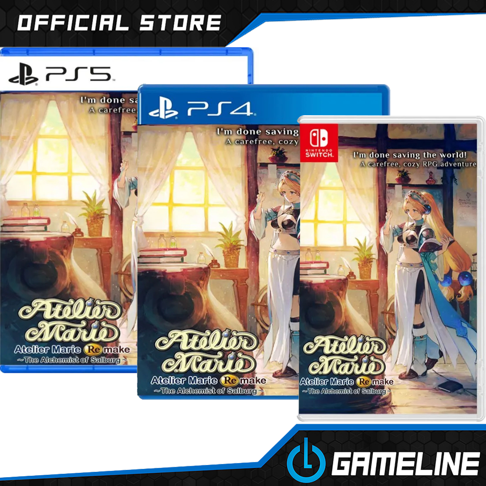Playstation Atelier Marie Remake The Alchemist of Salburg (ASIA/R3) - NS PS4 PS5 | Shopee ...