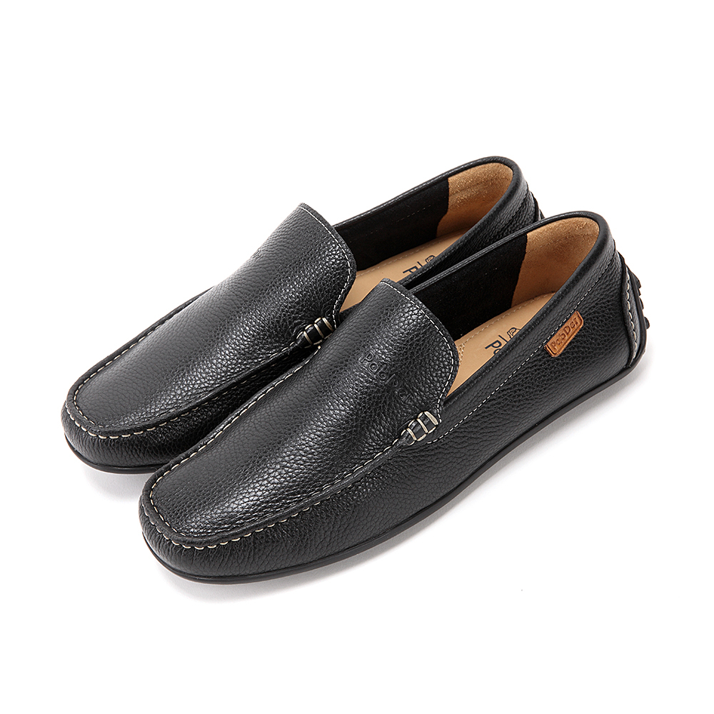 Pabder TM3011 Men's Plain Loafers Black | Shopee Philippines