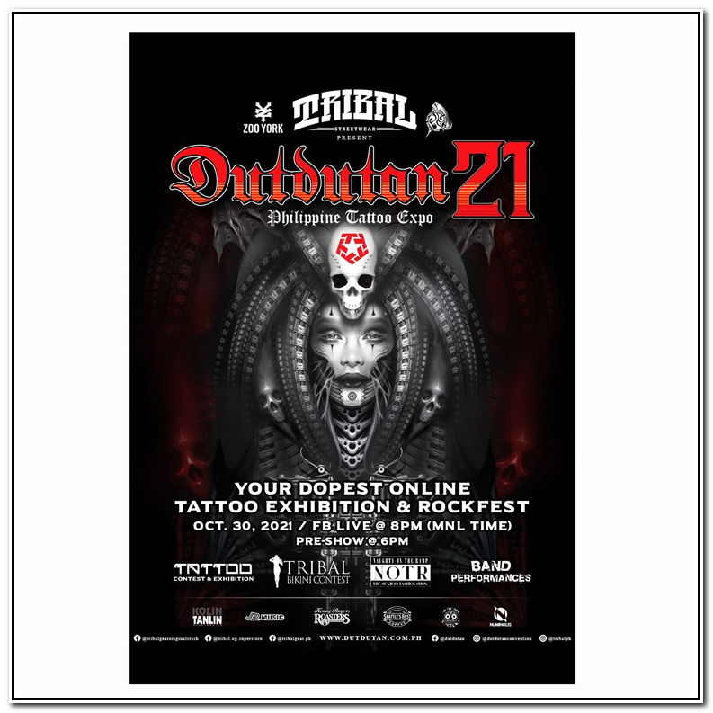 Dutdutan XXI 21 Poster Posters Tattoo Event Home Wall Decor Decoration ...