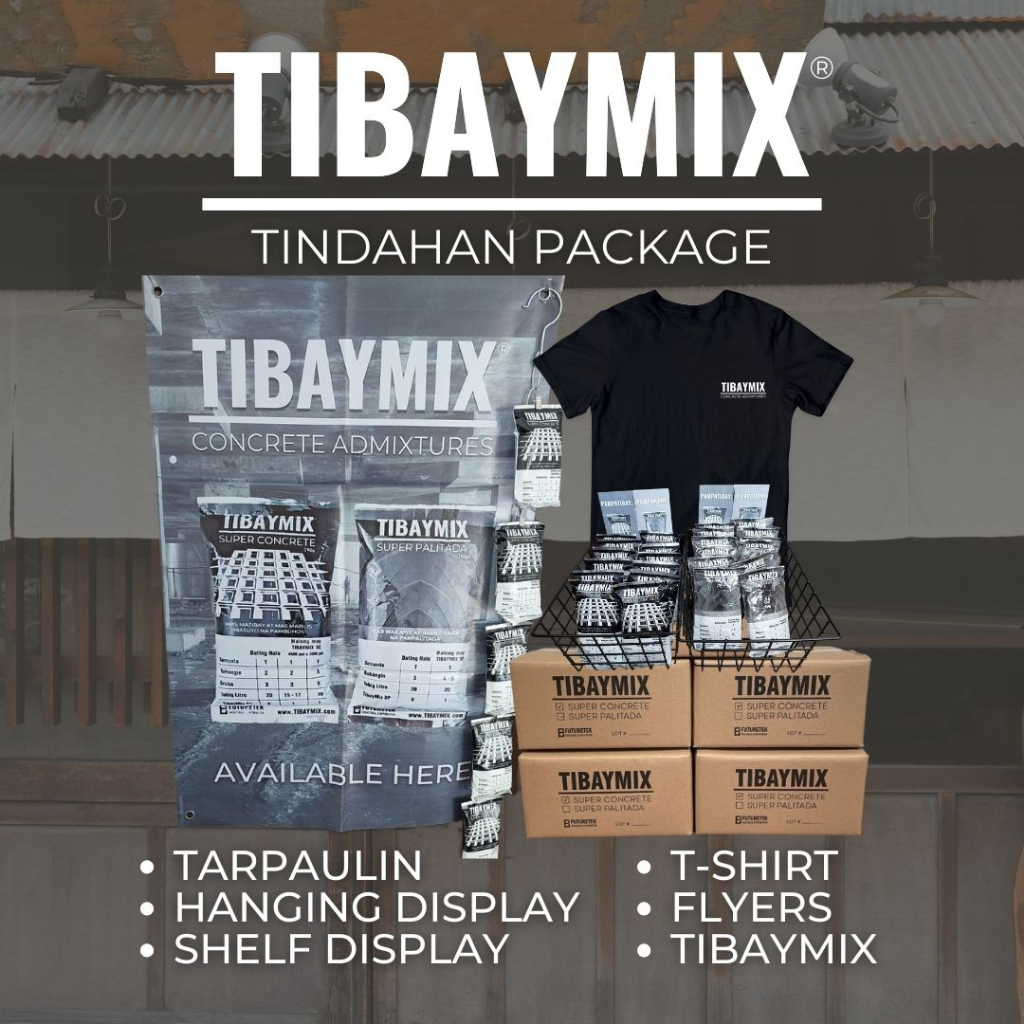 Tindahan/Hardware Package with 240 sachets TibayMix | Shopee Philippines