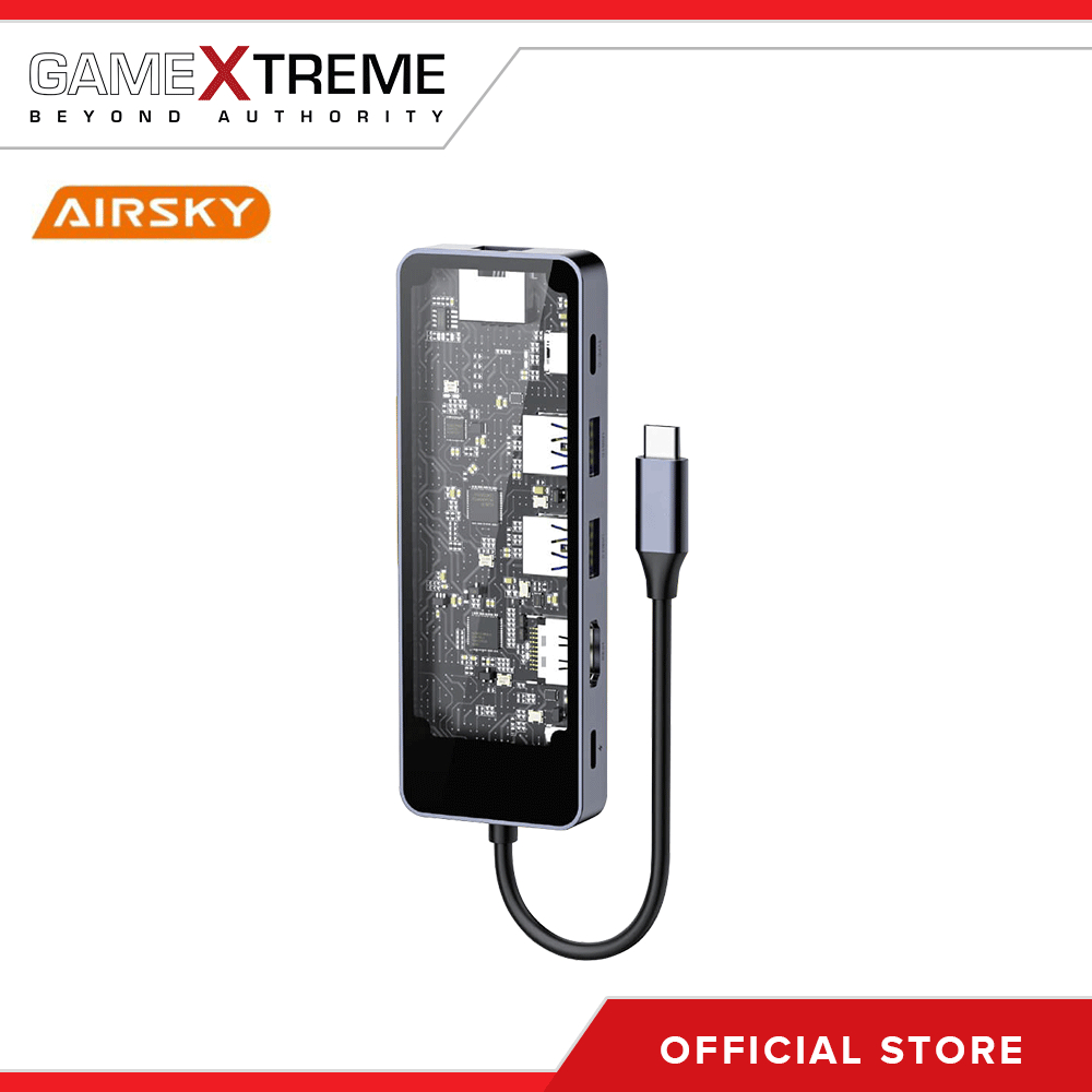 Airsky Hc-87 10n1 Type-C Multifunction Docking Station | Shopee Philippines