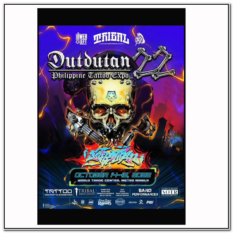 Dutdutan XXII 22 Poster Posters Tattoo Event Home Wall Decor Decoration ...
