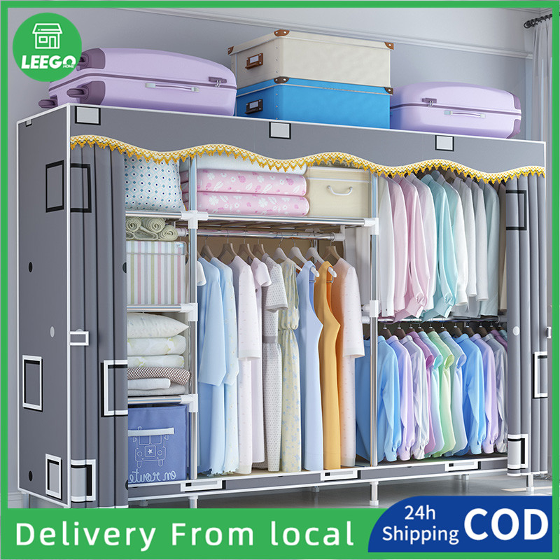 Wardrobe: Durable Canvas Cabinet Organizer for Efficient Storage ...