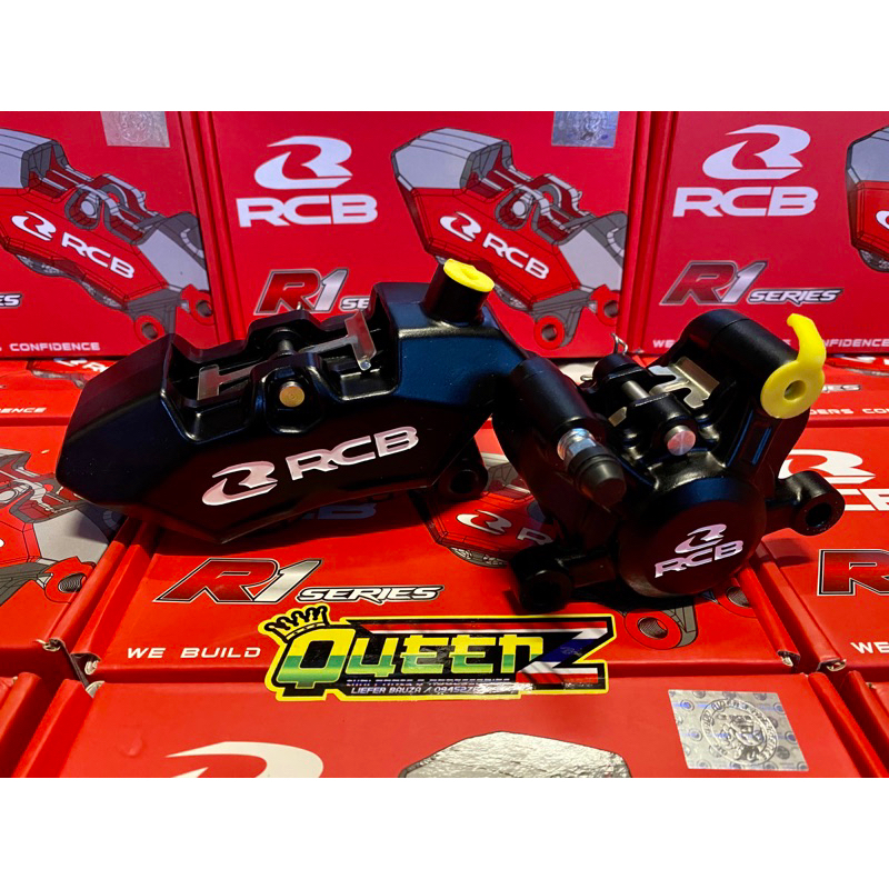 RCB R1 4pot (RH) and R-55 2pot Series Brake Caliper Set Universal ...