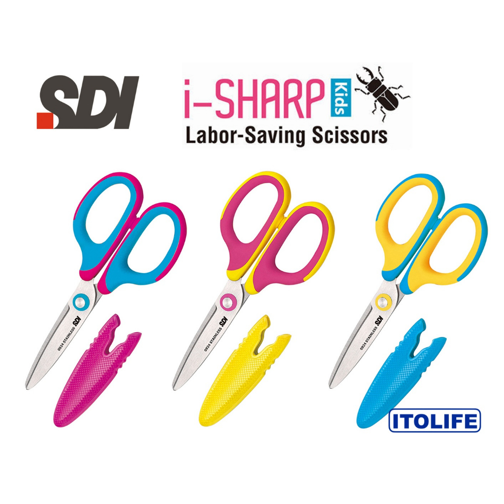 SDI i-Sharp Kids Scissor 0924C- 1pc | Shopee Philippines