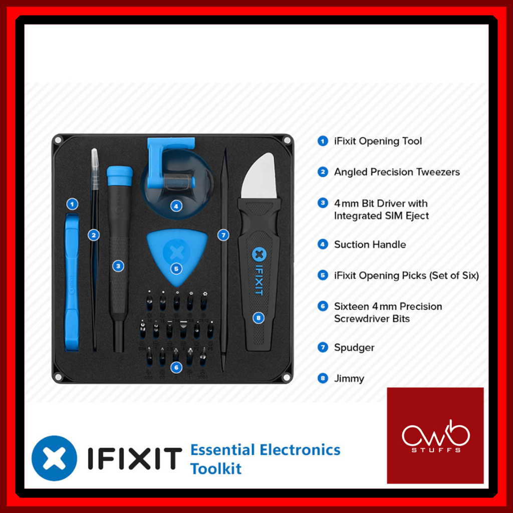 Ifixit Essential Electronics Toolkit Shopee Philippines