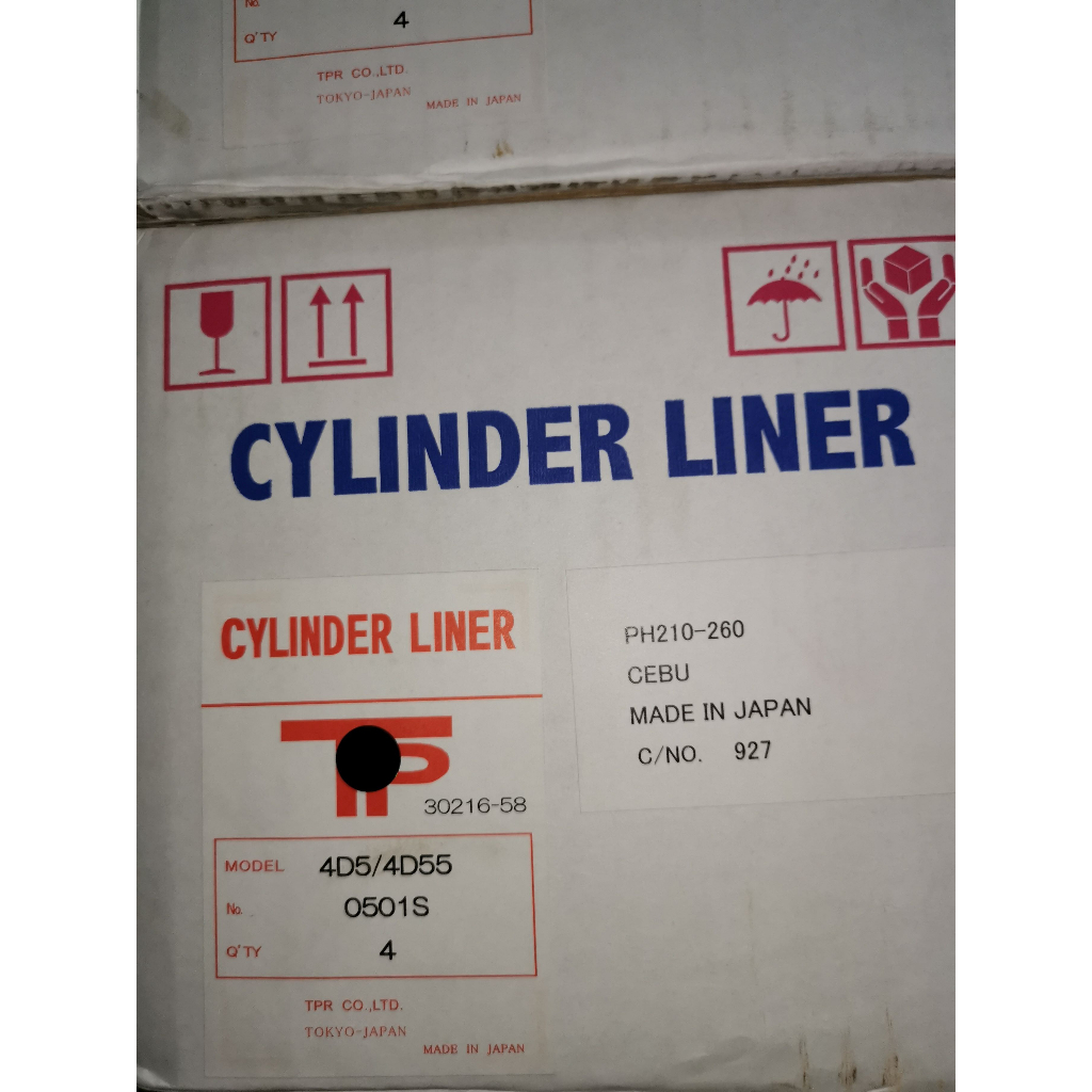 TP Cylinder Liner for MITSUBISHI 4D5 / 4D55 (0501S) | Shopee Philippines