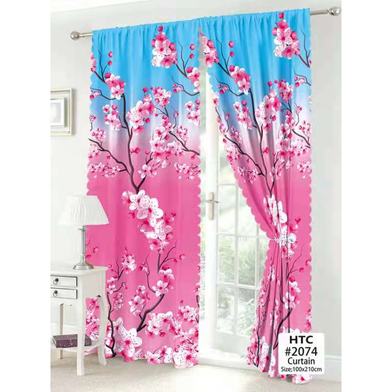 2170 Curtain New Gold Beige Brown Curtain Design Kurtina 100x210cm Home ...