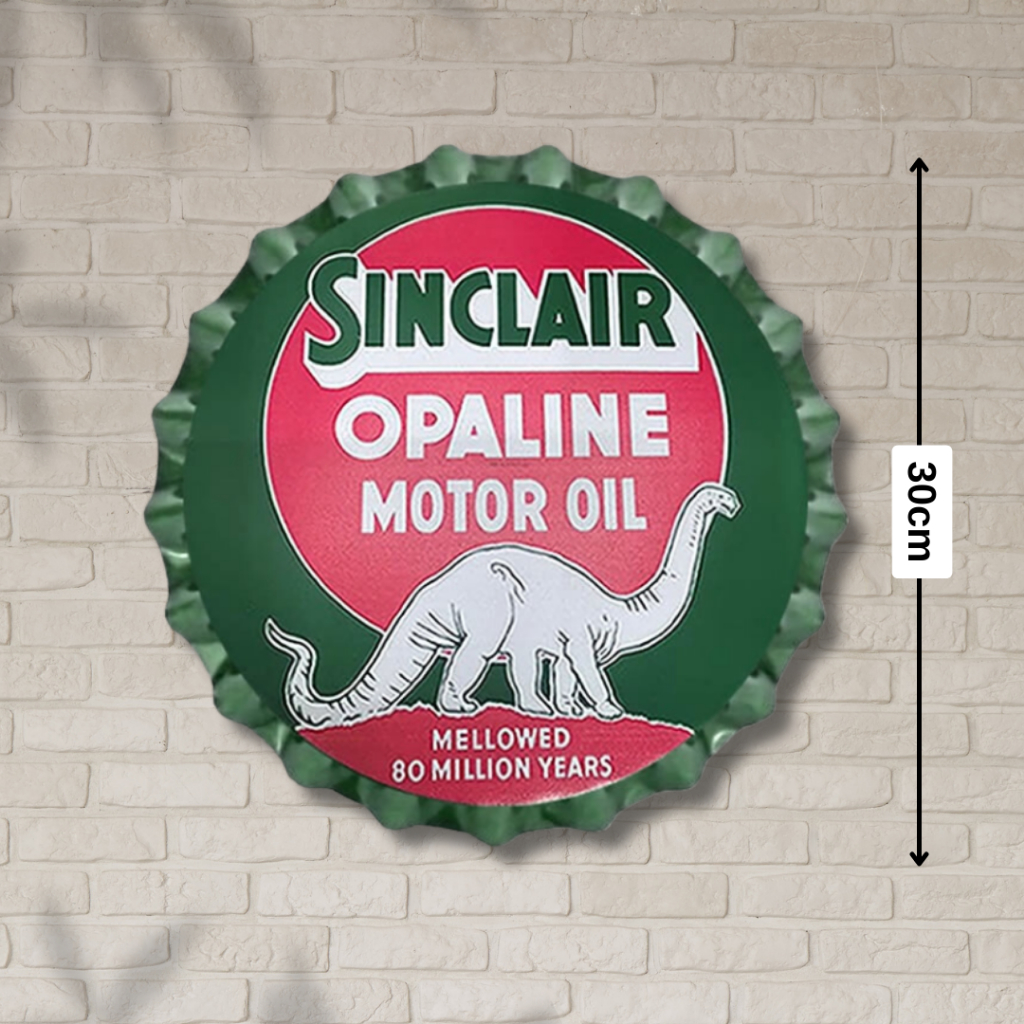 Decors and Beyond Man Cave Bottle Cap Sign Vintage Inspired Retro Wall ...