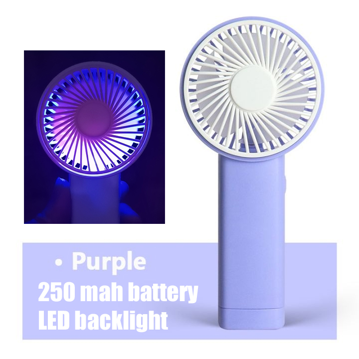 GOOJODOQ Portable Mini Fan Rechargeable for School Kids Electric Small ...