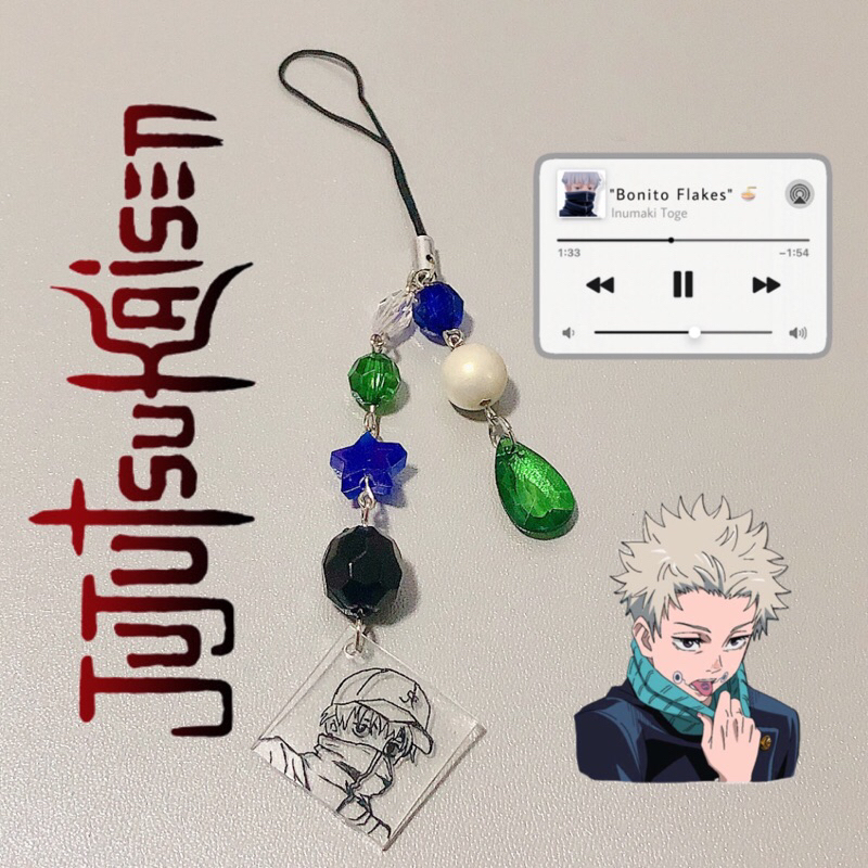 Anime Inspired Phone Charms Part 1| Jujutsu kaisen Haikyu Onepiece ...