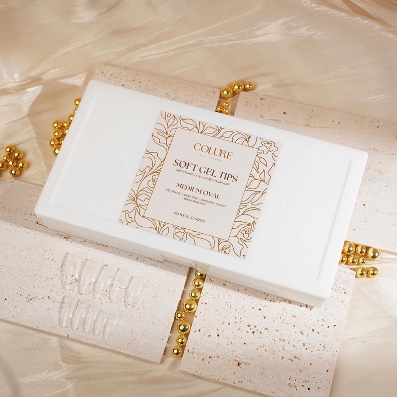 Colure Nail System Soft Gel Extension Tips | Shopee Philippines