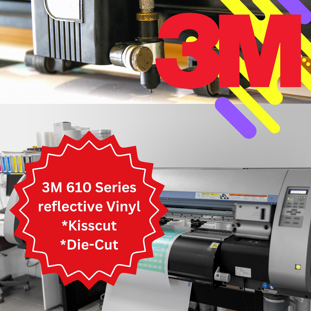 3M Reflectorized sticker Printing 12x24 Sheet Waterproof | Shopee ...