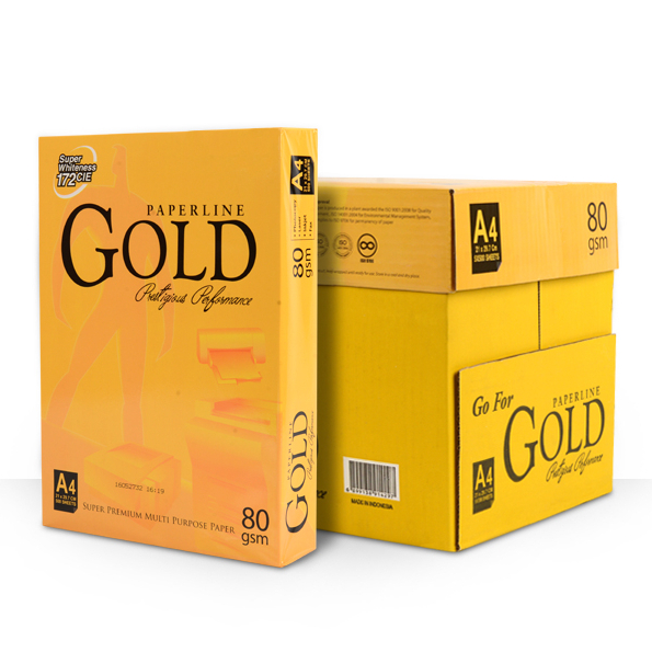 PAPERLINE GOLD 80GSM (LETTER SIZE) COPY PAPER in Box | Shopee Philippines