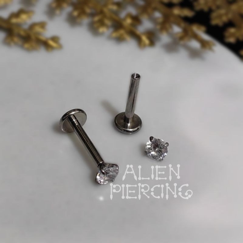 𝗚23 𝗭𝗜𝗥𝗖𝗢𝗡 𝗧𝗜𝗧𝗔𝗡𝗜𝗨𝗠 𝗟𝗔𝗕𝗥𝗘𝗧 piercing lobe helix conch flat tragus Lips ...