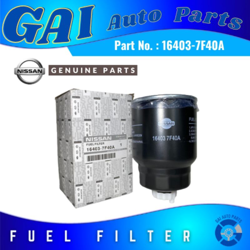 NISSAN Fuel Filter for Navara D40 YD25 2.5L (16403-7F40A) | Shopee ...
