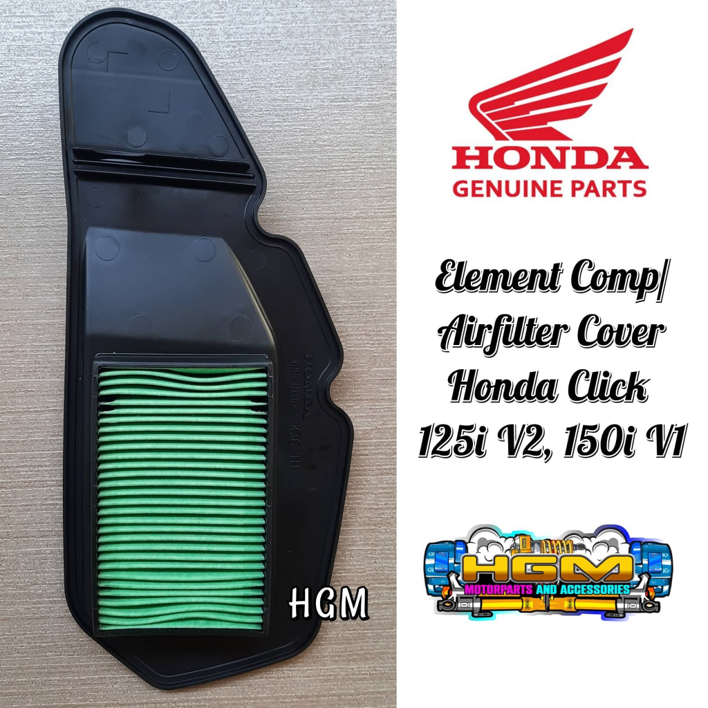 ELEMENT COMP. / AIR FILTER / CLEANER | HONDA CLICK 125/150 V1 & 125 V2 ...
