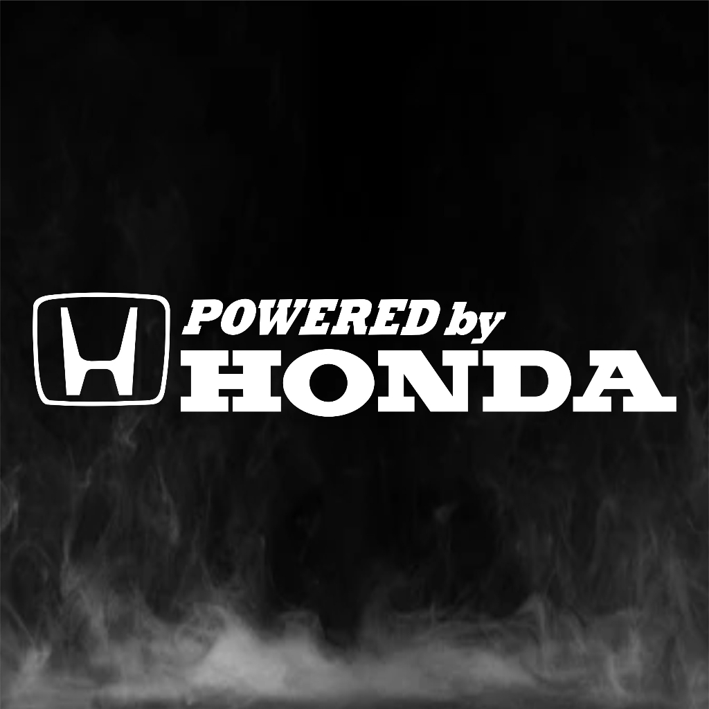 ORIGINAL POWERED BY HONDA decal sticker cutout for car , motorcycle and ...