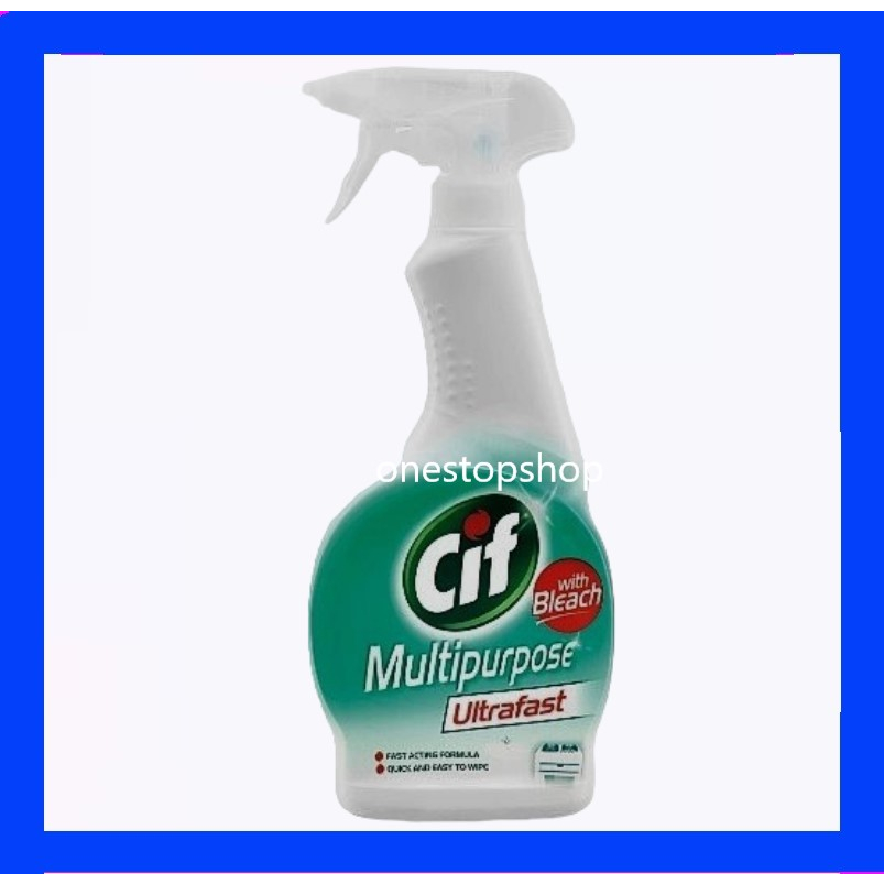 CIF Ultrafast Multipurpose Spray with Bleach 450mL | Shopee Philippines