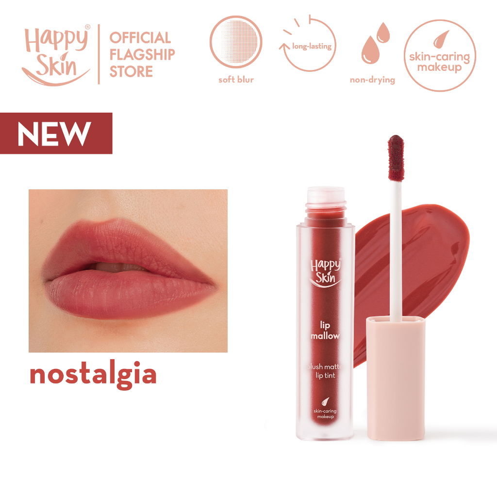 Happy Skin Lip Mallow Tint in Nostalgia | Shopee Philippines