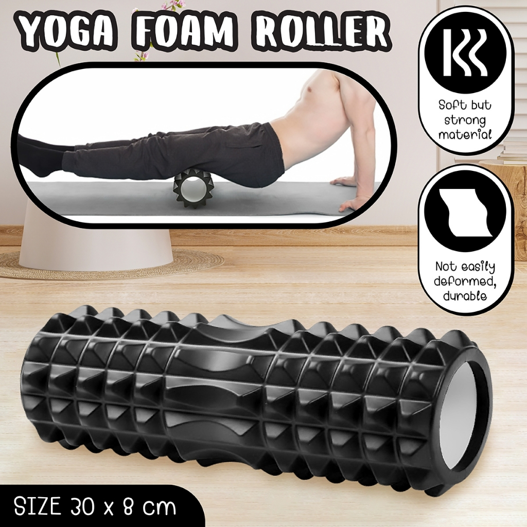 B&G Yoga Column Roller Fitness Equipment EVA Foam Roller Yoga Pilates ...