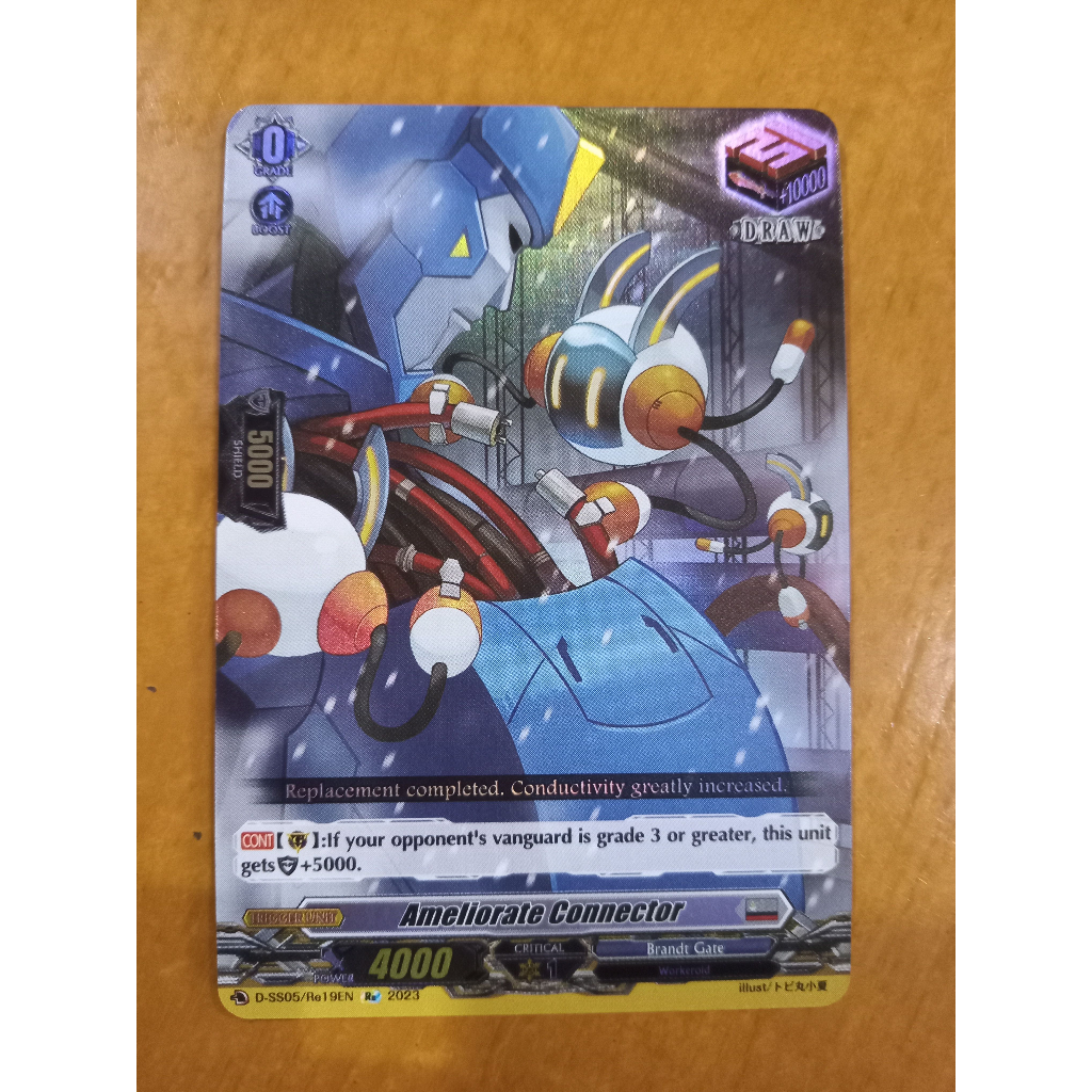 CFV Ameliorate Connector Effect Draw R Re R+ Cardfight Vanguard ENG Brandt Gate | Shopee Philippines