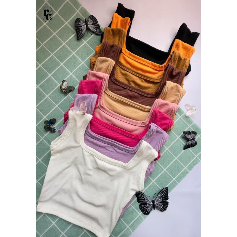 AG RTW | KNITTED SANDO TOP FOR KIDS / KIDS CROPTOP 3-5 YRS OLD | Shopee ...