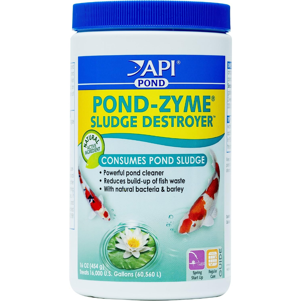 Api Pond-Zyme Sludge Destroyer Natural Active Ingredients 16 oz / 454g ...
