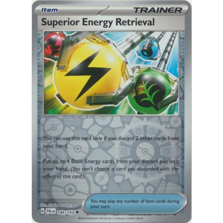 [EN] [PAL] 189/193 - Superior Energy Retrieval - SV02: Paldea Evolved ...
