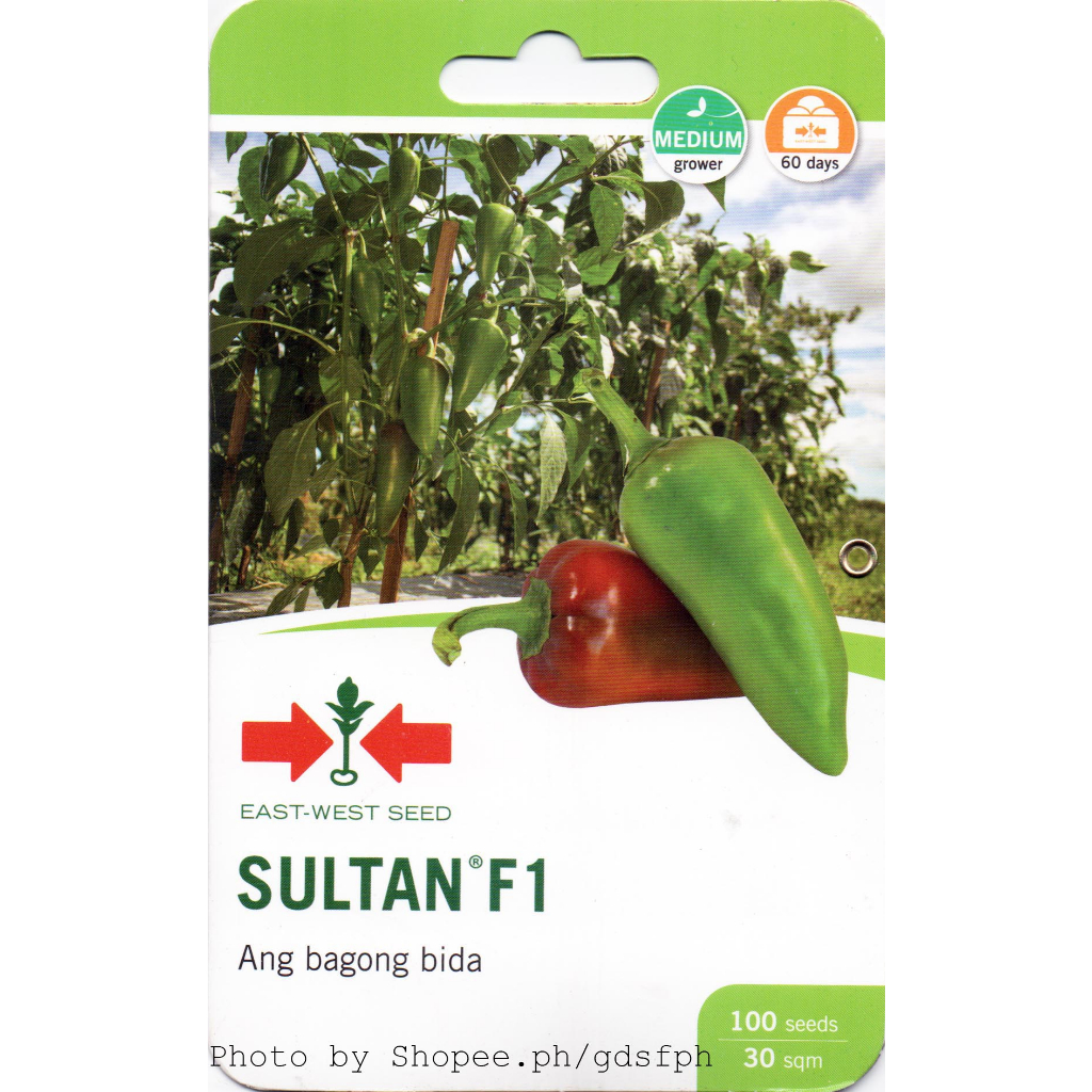 Eastwest Vegetable F1 Sultan Sweet Kayen Pepper Approx 100 Seeds ...