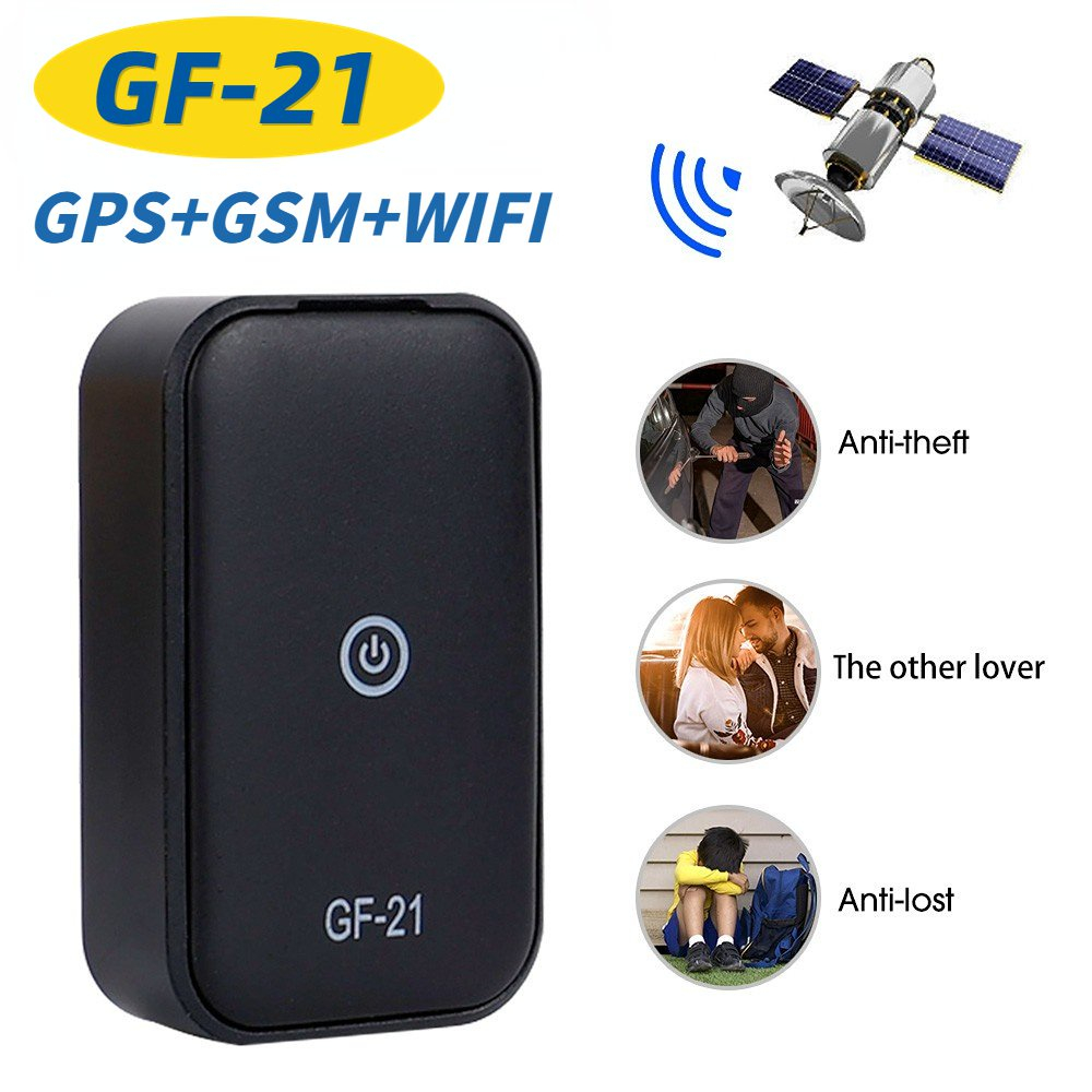 GF21 Gps Tracker For Car With APP Remote Tracker Device Recording Gps ...