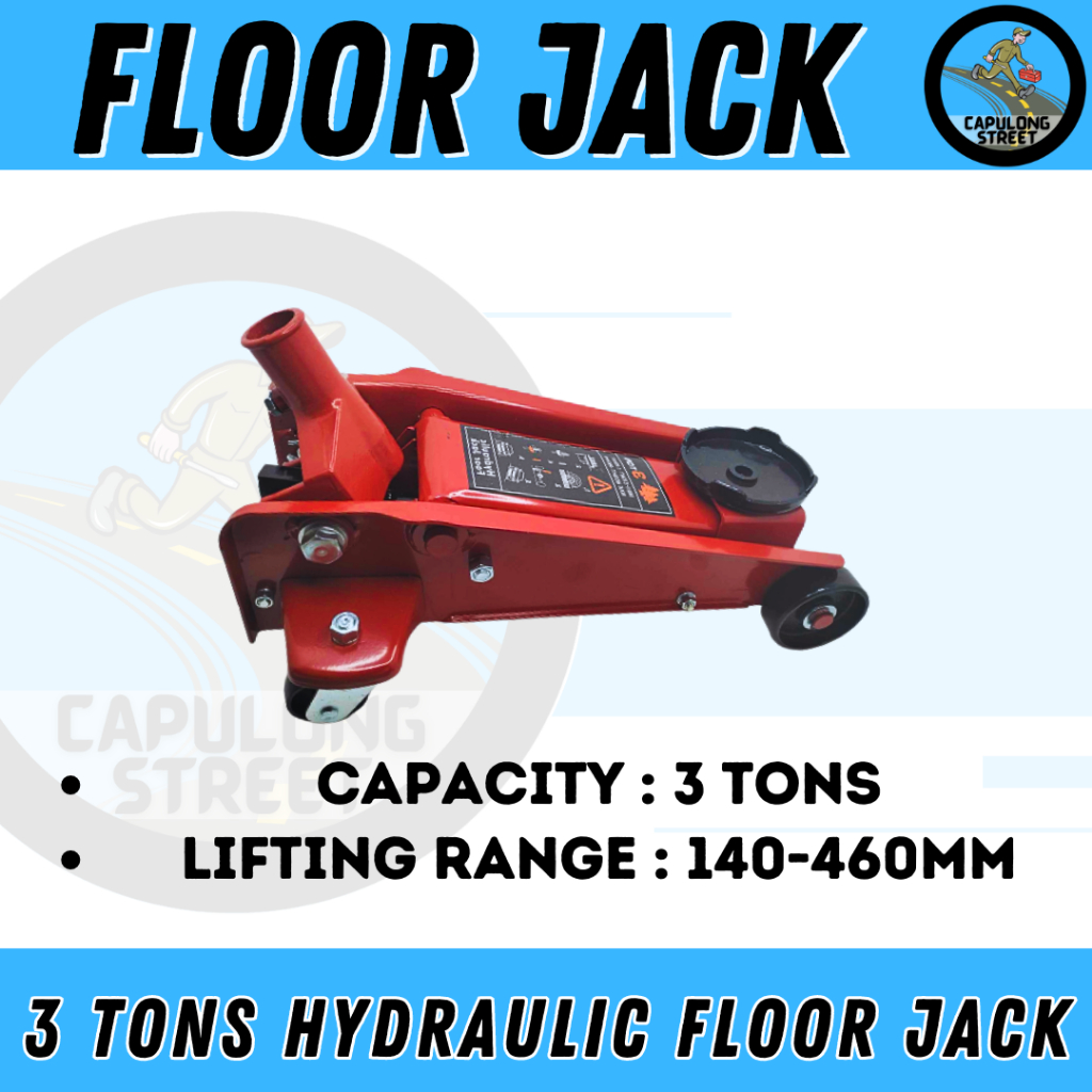 Capulong Street 3 Ton Crocodile Jack Hydraulic Floor Jack Heavy Duty ...