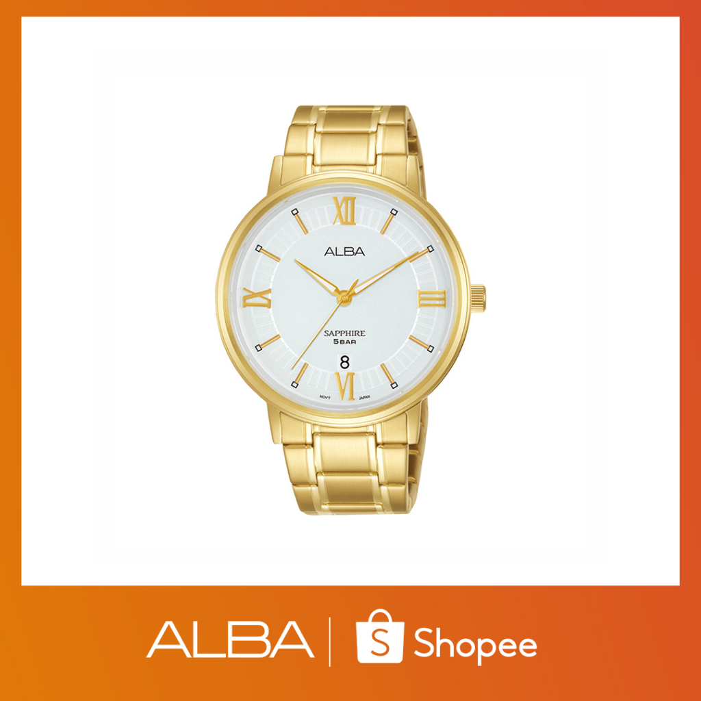 ALBA Philippines Silver Dial Gold Stainless Steel Strap AS9L20X1 Quartz ...