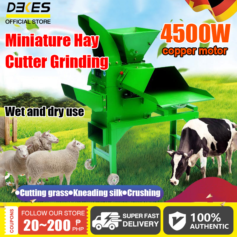 CUTTING AND CRUSHING MACHINE (HAMMER MILL WITH SHREDDER MACHINE 2IN1 ...