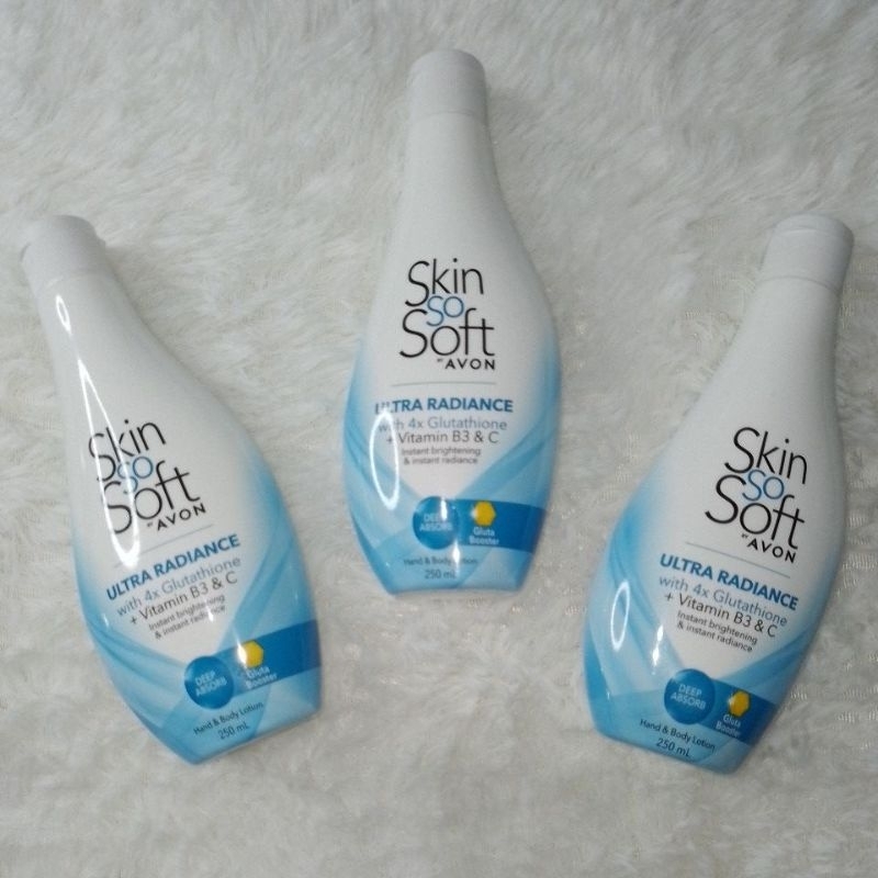 AVON SSS ULTRA RADIANCE with 4X Glutathione VIT B3 & C Lotion 250ml ...