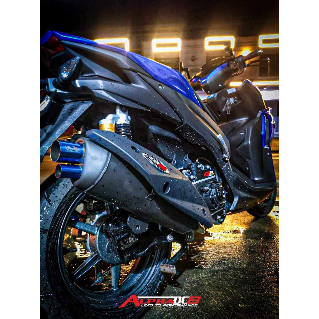 RS8 Alpha DC8 Conical Pipe (Aerox v1/Aerox v2/ Nmax v2/ Nmax v1) | Shopee Philippines