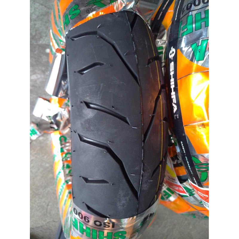 Tubeless Scooter Tires. 110/90x12. Shih-fa taiwan. w/freebies. 6ply ...