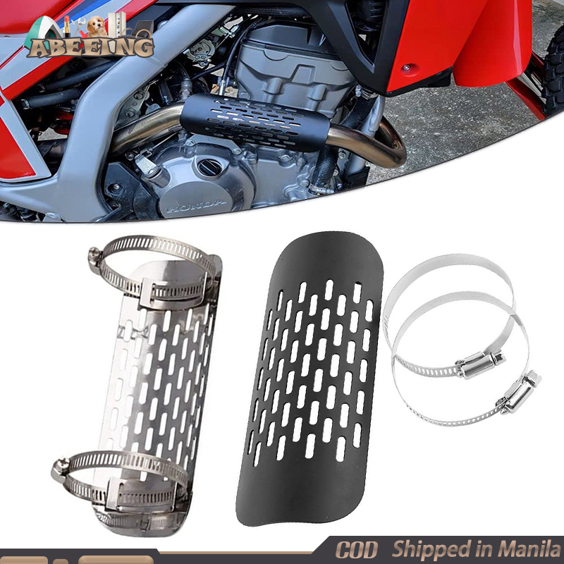 Motorcycle Heat Guard Universal Heat Guard Cover Motorcycle Exhaust ...