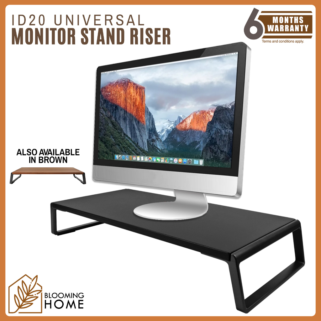 ID20 Universal Monitor Stand Riser Desktop Monitor Riser Laptop Stand ...